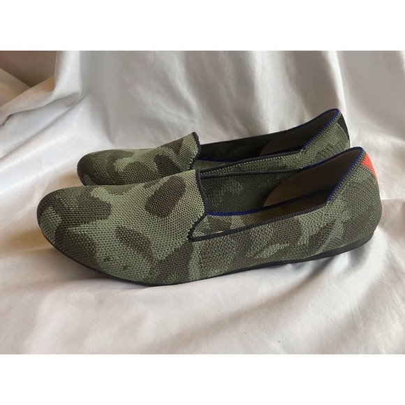 Rothy’s | Shoes | Rothys Olive Green Camo Camouflage Print Loafer Round ...